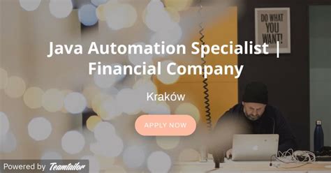 Inhaus On Linkedin Java Automation Specialist Financial Company Inhaus