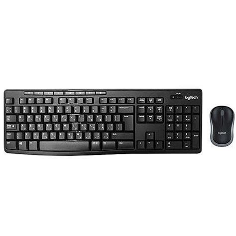 סט מקלדת ועכבר אלחוטי מדגם Mk295 מבית Logitech צבע שחור מקלדות ואביזרים Ibands