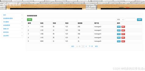 【javaeeservletjspmysql】宿舍管理系统（附源码数据库脚本）宿舍管理系统servletjspjdbc 附