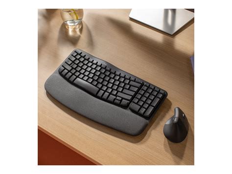 Logitech Ergo Series Wave Keys Wireless Ergonomic Keyboard With