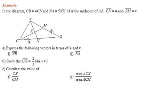 Vector Geometry Solutions Examples Videos