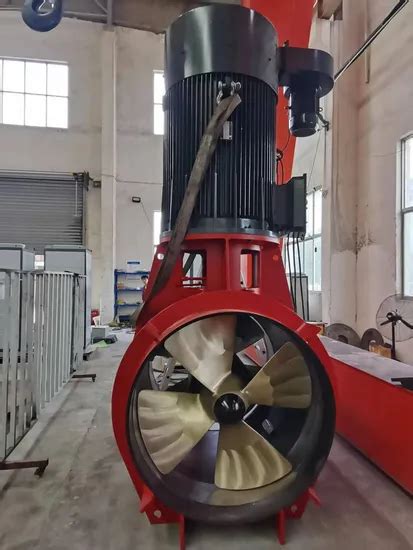 Hydraulic Motor Driving Counter Rotating Propellers Tunnel Thruster Approved By Crs Tunnel