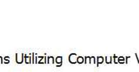 Building Intelligent Systems Utilizing Computer Vision Data Mining And