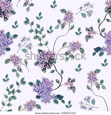 Beautiful Seamless Pattern Module Created Watercolor Illustrazione Stock 2180527321 Shutterstock