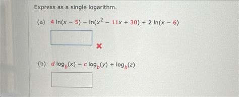 Solved Express As A Single Chegg Com
