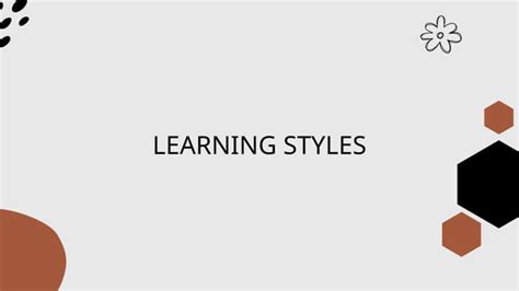 Learning Strategies Cognitive Styles Pptx