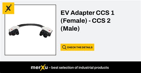 Duosida Ev Adapter Ccs 1 Female Ccs 2 Male Merxu Negotiate Prices Wholesale Purchases