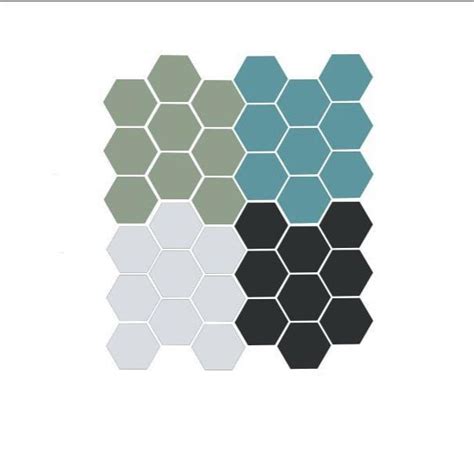 Monarch Pinnacle Hexagon Tile Pattern