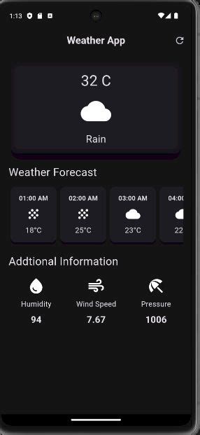Flutter Weatherapp Uiux Appdesign Frontenddevelopment
