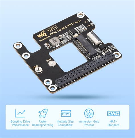Pcie To M2 Adapter For Raspberry Pi 5 Raspberry Pi Development Boards