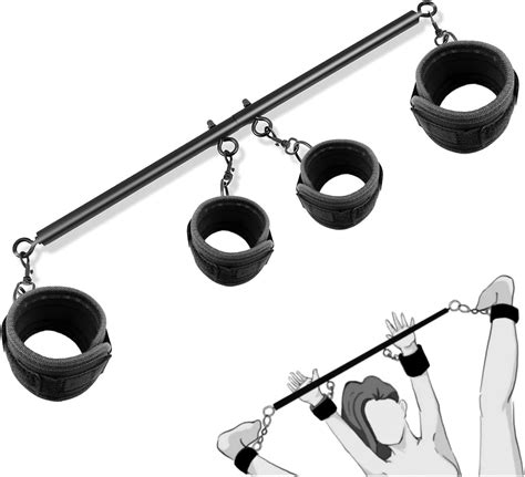 Spreader Bar Sex Toys Sex Furniture Restraints With Handcuffs Ankle Cuffs Bdsm