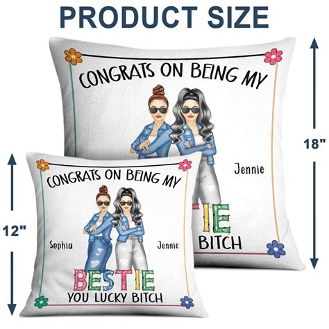 Bestie Congrats On Being My Bestie Fashion T For Bestie Persona