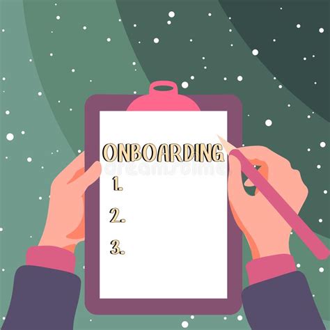 Text Caption Presenting Onboarding Business Idea Action Process Of Integrating A New Employee