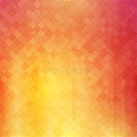 Abstract Square Pixel Mosaic Background Stock Vector Illustration Of