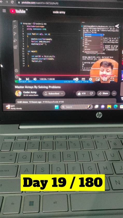 Satyam Pund On Linkedin 180daysofcode 180hard Dsa Learninpublic