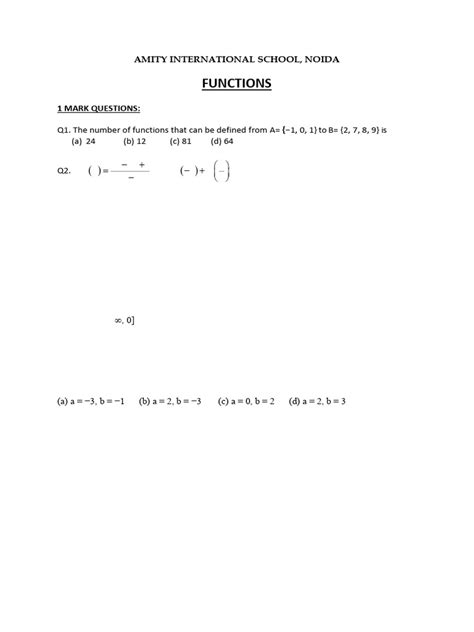 functions pdf function mathematics functions and mappings