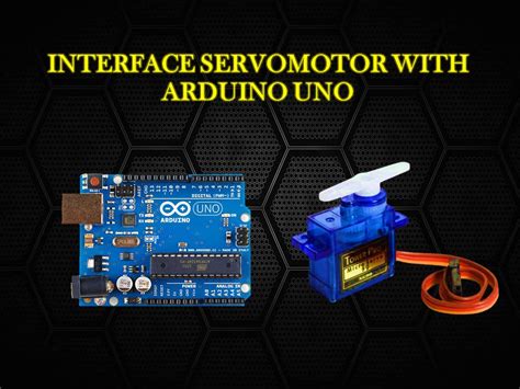 Interface Servomotor With Arduino Uno
