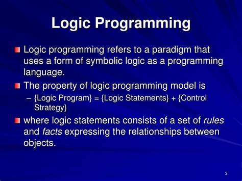 Ppt Cosc3306 Programming Paradigms Lecture 8 Declarative