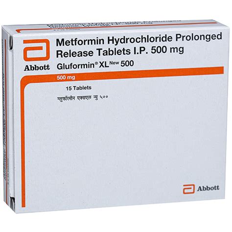 Buy Gluformin Xl 500 Mg Tablet 15 Tab In Wholesale Price Online B2b