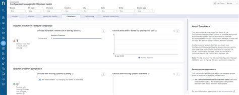Usage Guide Configuration Manager Sccm Client Health Nexthink Documentation