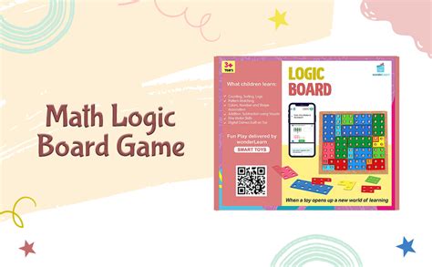 Wonderhood Maths Logic Board Game For 3 Year Old Learning Maths Toy