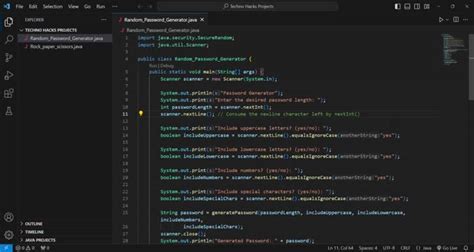 [video] completed task 2 of a password generator in java tarun kumar