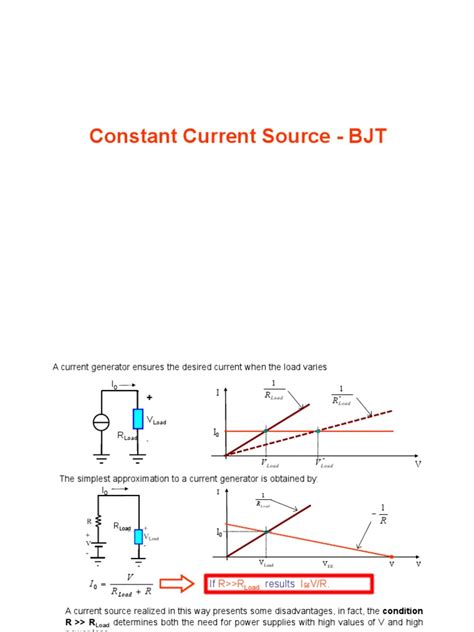Current Source Bjt Pdf Bipolar Junction Transistor Electricity
