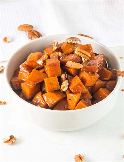 Easy Old Fashioned Candied Sweet Potatoes Or Yams Vintage Kitchen Notes