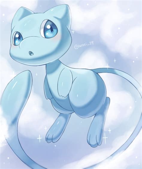 Mew Pokemon Drawn By Iwasi Danbooru