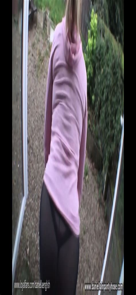 Daniella English See Through Pantyhose