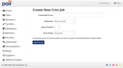 What Is Cron And How Do I Use It Knowledge Base Pair Networks