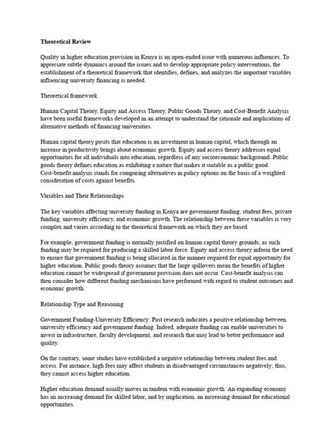 theoretical review pdf cost benefit analysis public finance