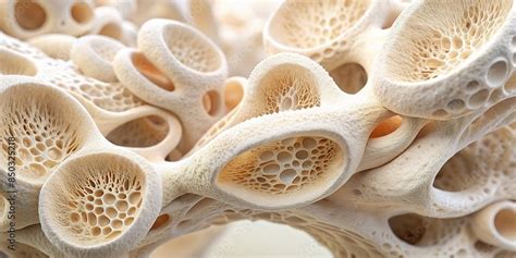 Abstract Macro Organic Background Abstract Macro Organic Background 3d Image Of Mushroom