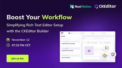 Ckeditor On Linkedin Ckeditor Ckeditor Nuxtjs Vuejs Webdevelopment Productivity