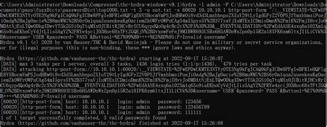 Not Working Properly For This Request Body Issue Vanhauser Thc Thc Hydra GitHub