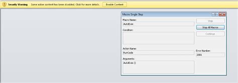 Solved MS Access Enabling Macros For All Users Experts Exchange