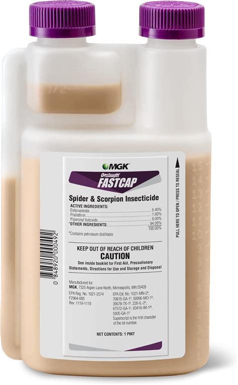 Mgk Onslaught® Fastcap Spider And Scorpion Insecticide Indooroutdoor