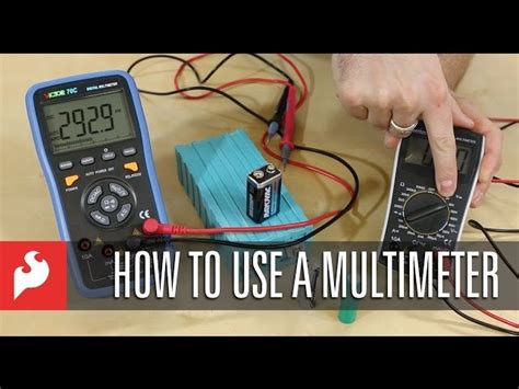 Free Video How To Use A Multimeter From Sparkfun Electronics Class Central