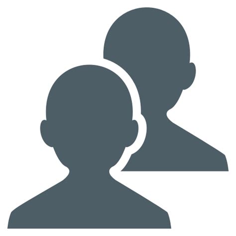 👥 Busts In Silhouette Emoji