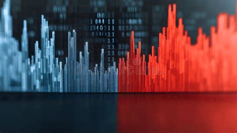 Comparative Data Visualization Analyzing Trends Through Distinct Color