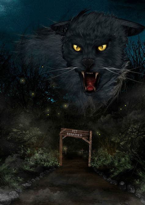 Постеры Кладбище домашних животных Фан арт фильма «Кладбище домашних