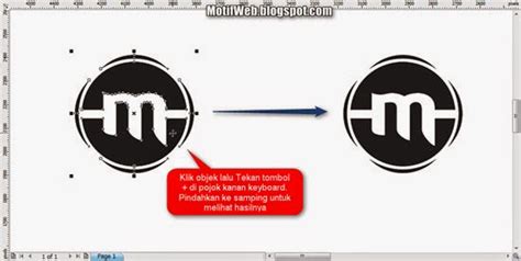 Trik Copy Paste Object Dengan Cepat Di Coreldraw Motif Web