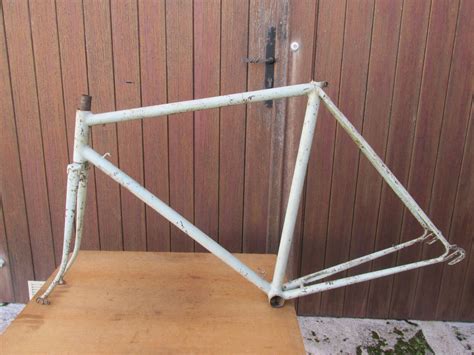 Cadre Ancien Velo Course Route Soudobrase Bicycle Frame 55cm 195060