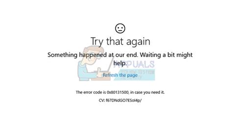 Fix Windows Store Error Code 0x80131500