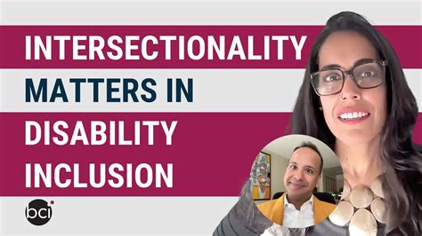 Intersectionality Matters In Disability Inclusion Youtube