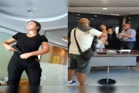 储户被逼成劫匪！存款被冻结姐姐病重，黎巴嫩女子持玩具枪抢银行黎巴嫩病重劫匪