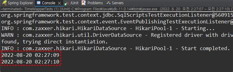 스프링 Log4jdbc Log4j2 추가와 설정