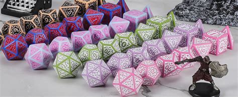 Ciaraq Polyhedral Dice Set Dnd Role Playing Dice For