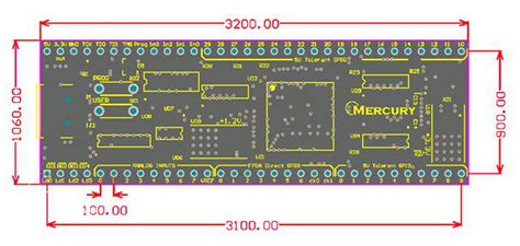Mercury Dip Fpga Board From Micronova Llc On Tindie