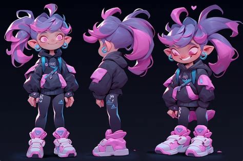 Premium Photo A Character Design For A Game Called The Game Generative Ai